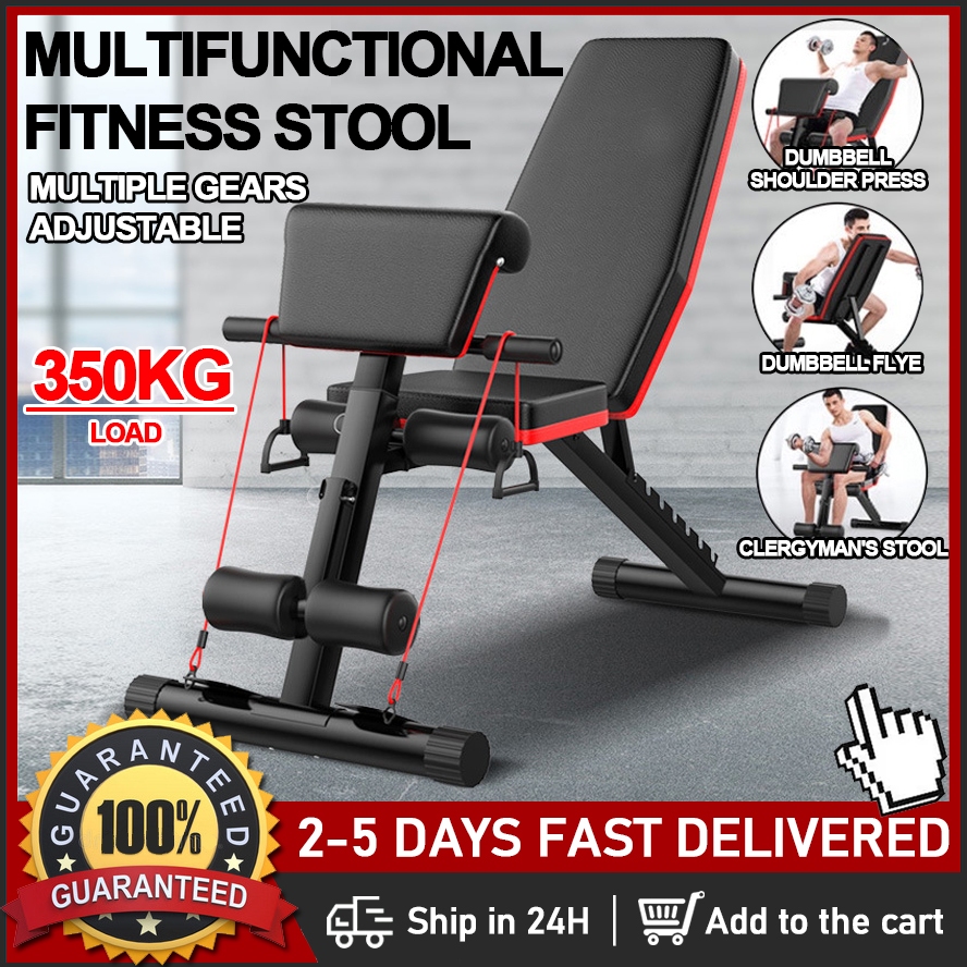 Bench Press Chair 7 IN 1 Dumbell Bench Adjustable Sit-up bench Press ...