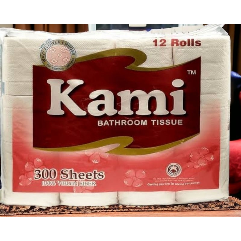 KAMI BATHROOM TISSUE,PAPER TOWEL,ALL PURPOSE PAPER TOWEL | Shopee ...