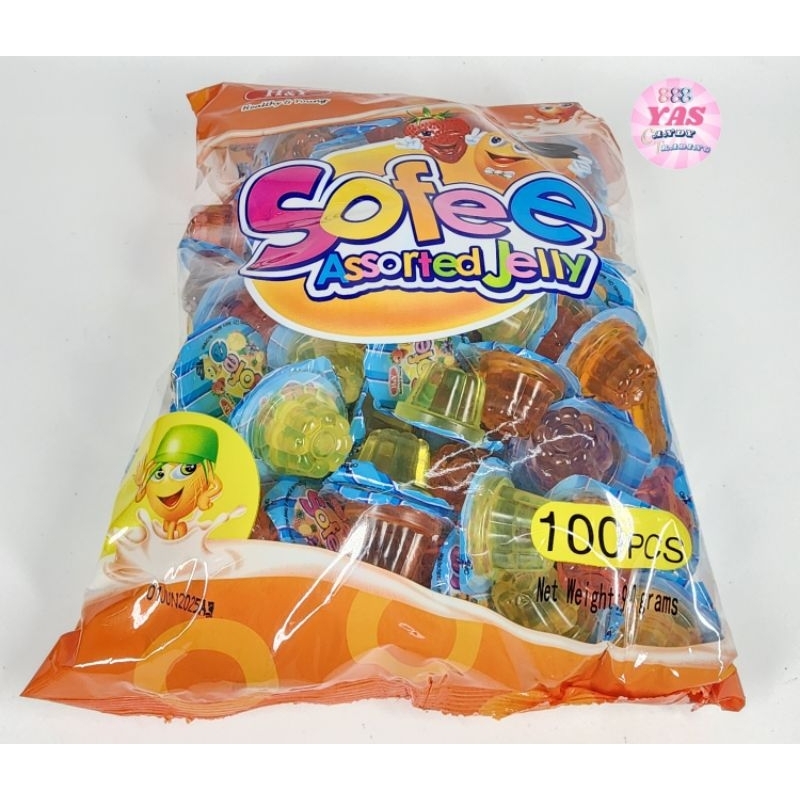 100pcs SOFEE JELLY CANDY/ loot bag fillers / paninda / giveaways ...