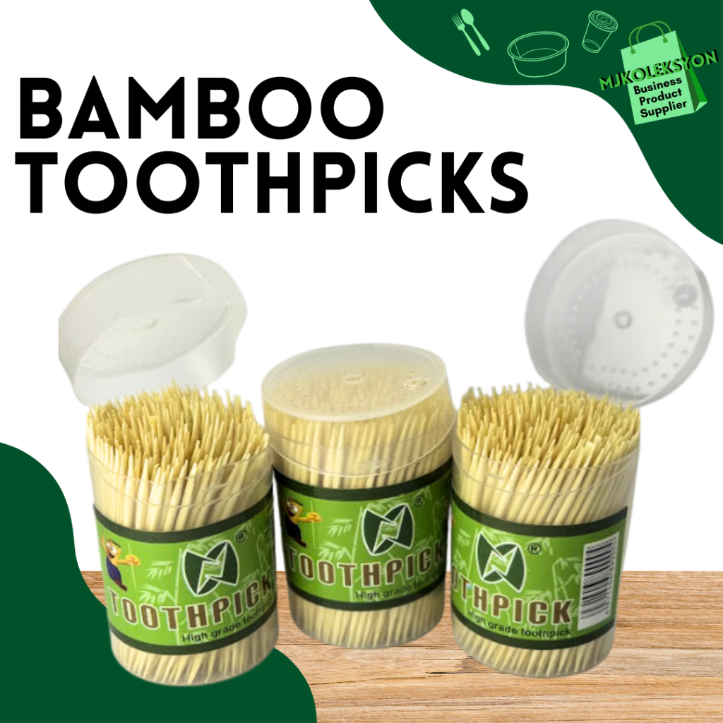 Wooden Toothpick in Container | Shopee Philippines