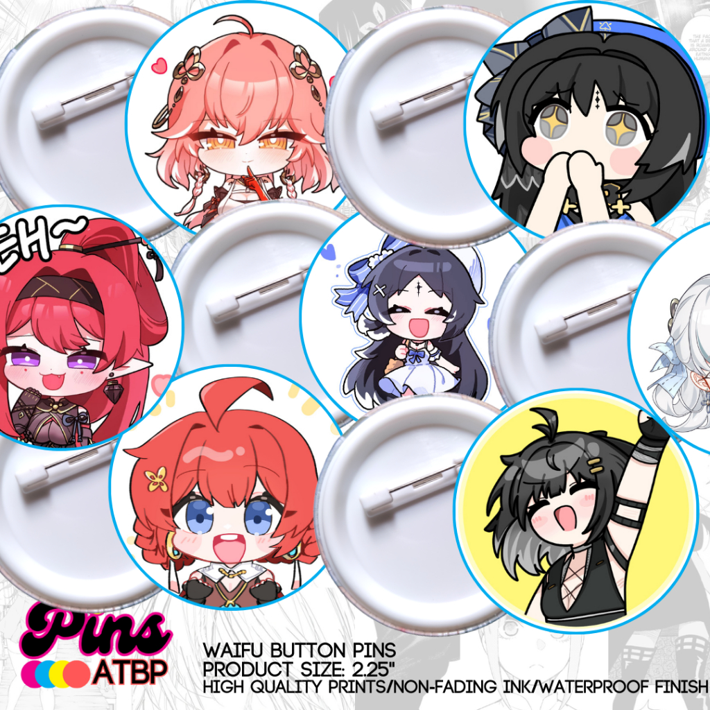 Wuthering Waves 2.25" Collectible Button Pin - Pins ATBP | Shopee ...