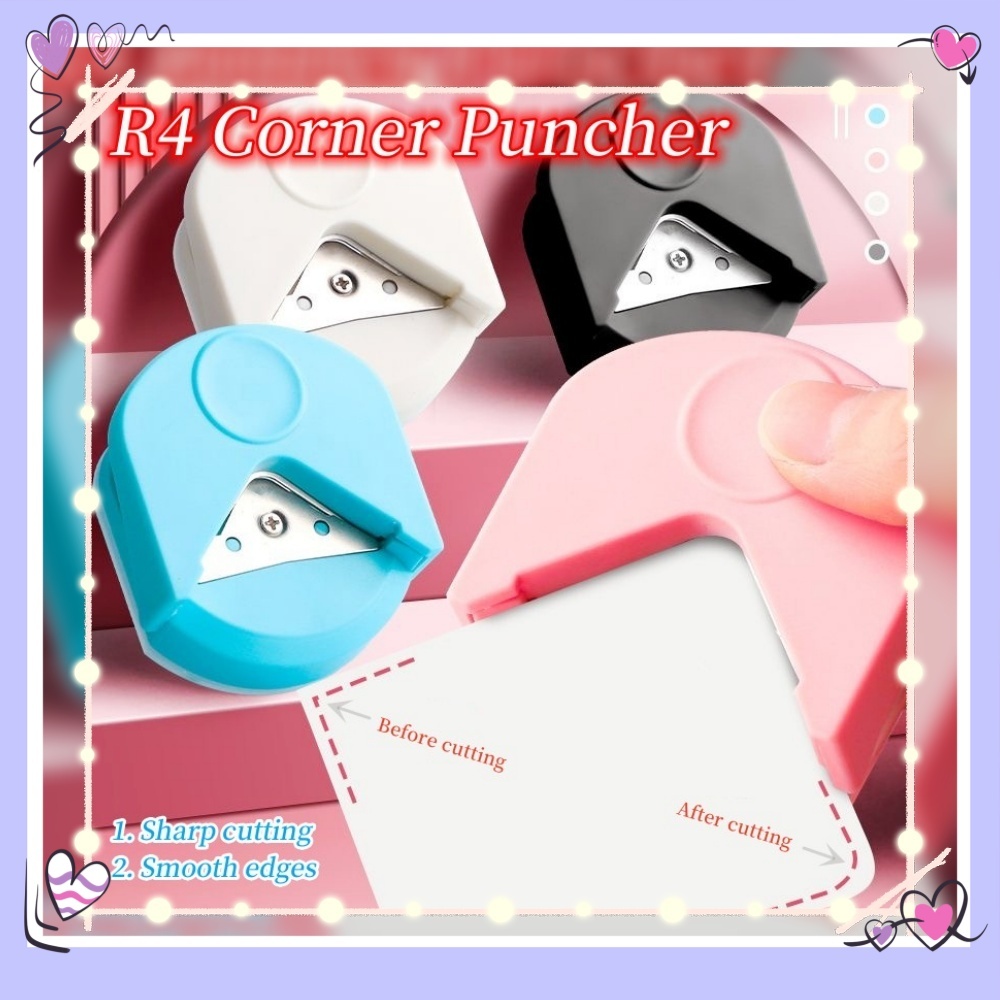 R4 Corner Puncher for Photo Card Paper Corner Cutter Punch Laminate ...