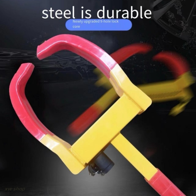 automobile tire lock, wheel lock, steel wheel lock, car anti-theft lock ...