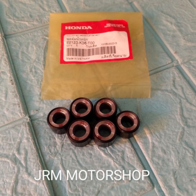 Honda Genuine(22123-K36-T00)Flyball/Roller set,Weight / Honda Click ...