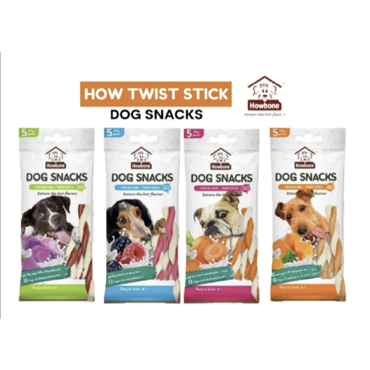 Howbone Goat's Milk Twist Sticks (80g) | Shopee Philippines