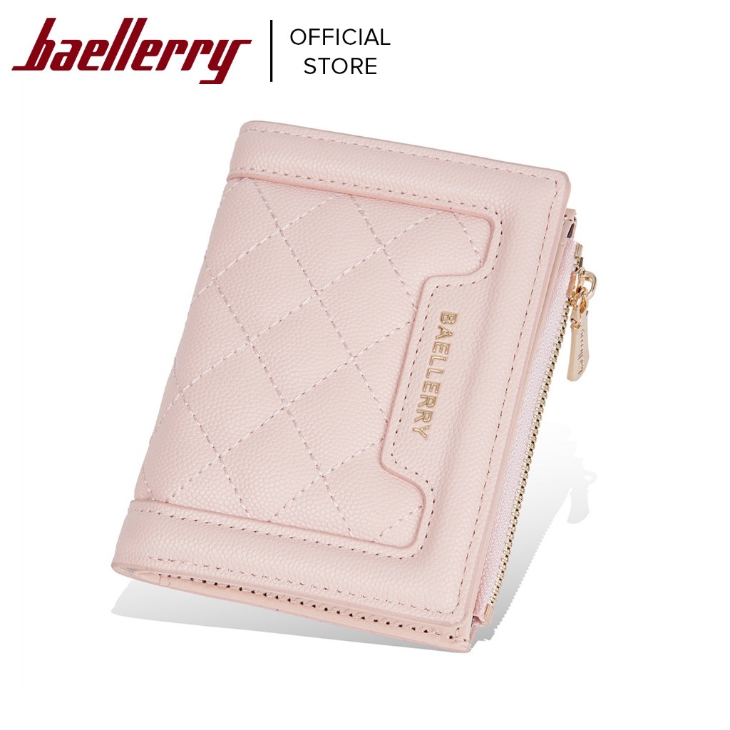 Baellerry New Buckle Sanded Leather Coin Purse Wallet For Women ...