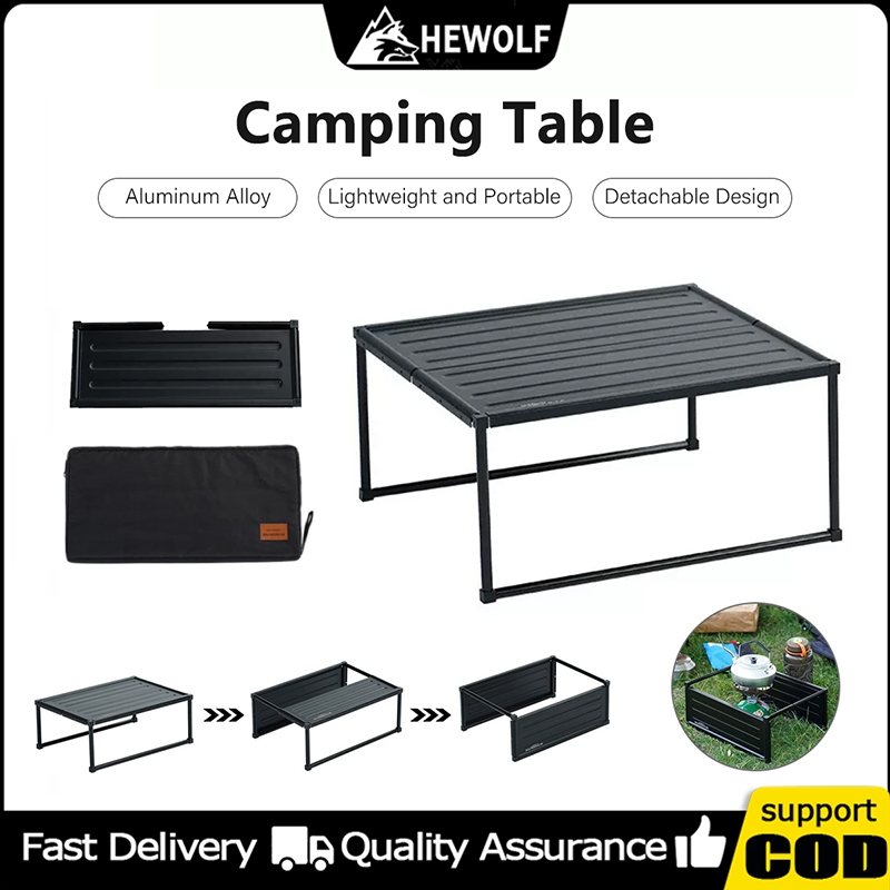 Aluminum Alloy Portable Durable Barbecue Road Trip Table Furnitur ...