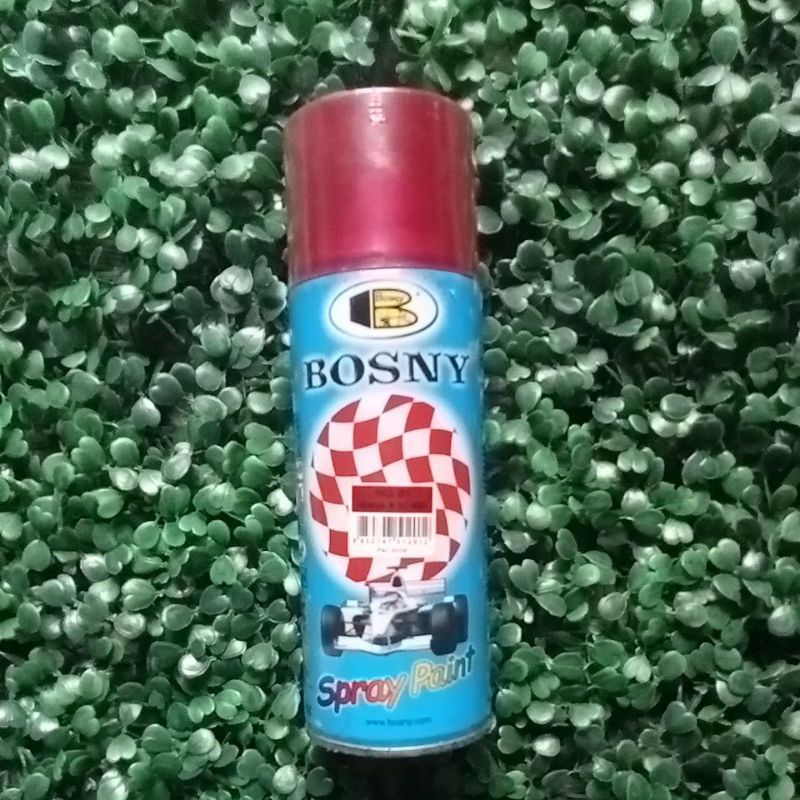 BOSNY SPRAY PAINT NO.01 HONDA R-3C RED 300g. | Shopee Philippines