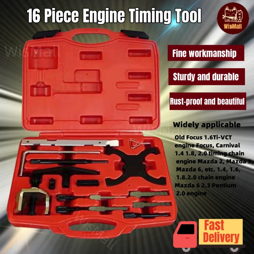 16PCS Car Timing Correction Tool Ford Engine Timing Tool Kit Suitable ...