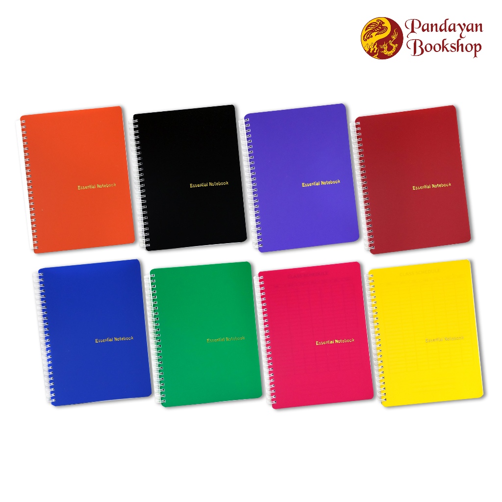 VECO Essential Spiral Notebook With Plastic Sheet Cover 6x8.5" 80 ...