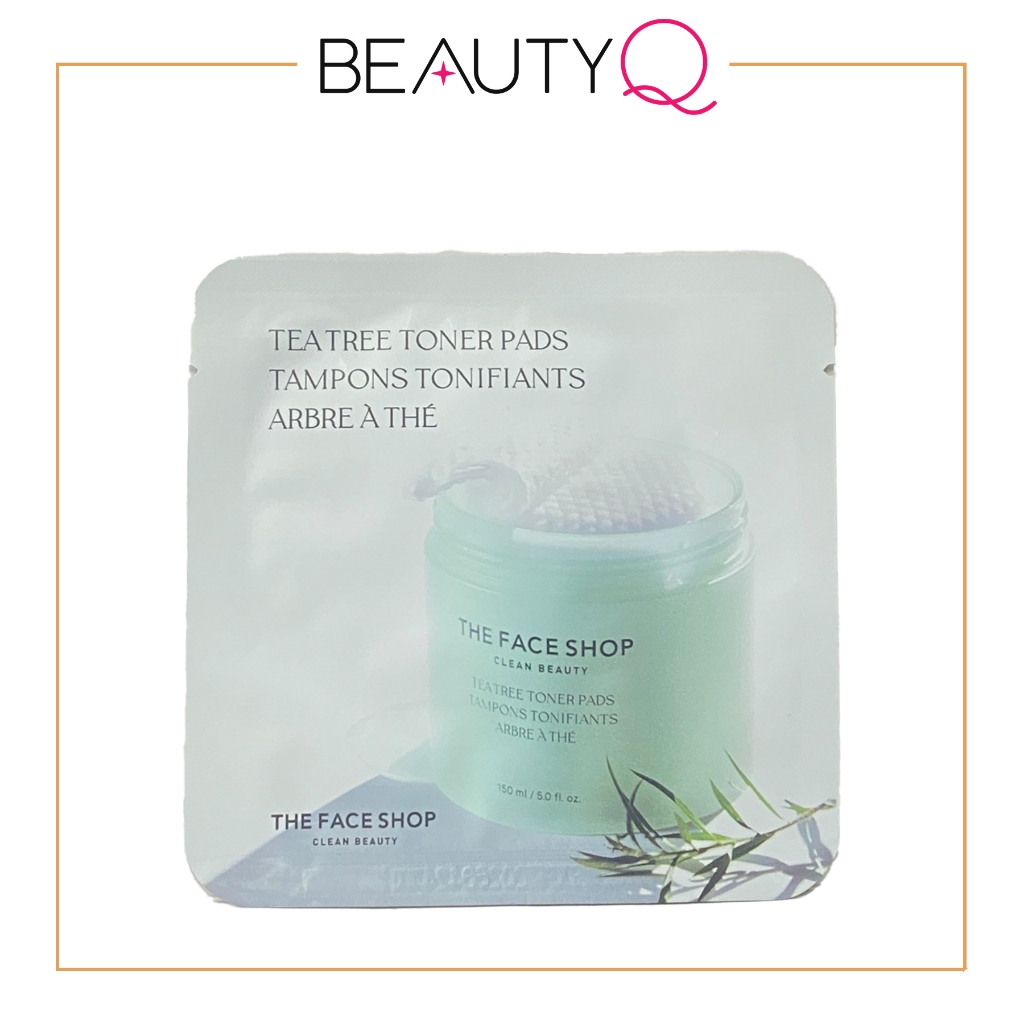 THE FACE SHOP Tea Tree Toner Pads (Sample Size) - 1pc | Shopee Philippines