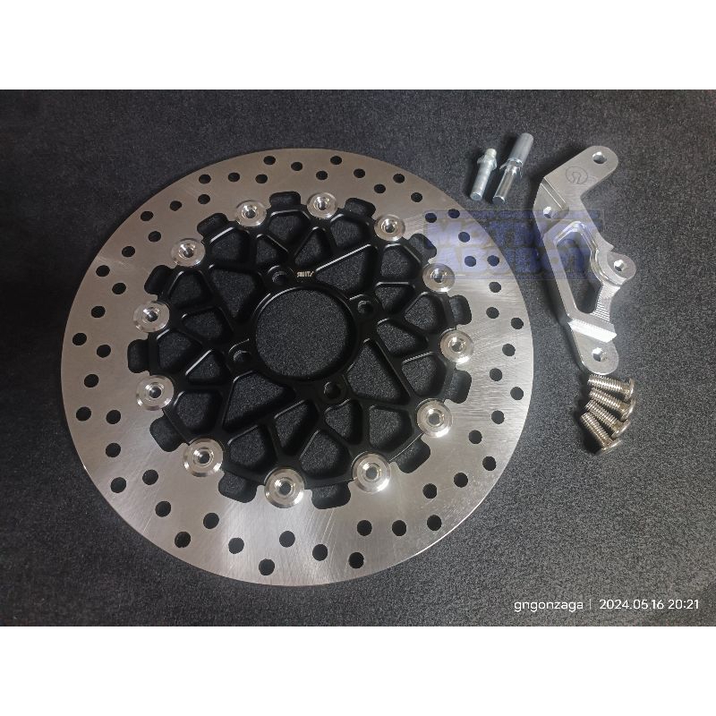 Honda Click Beat Genio ORIG SWITS Big Disc 267mm with CNC Bracket ...
