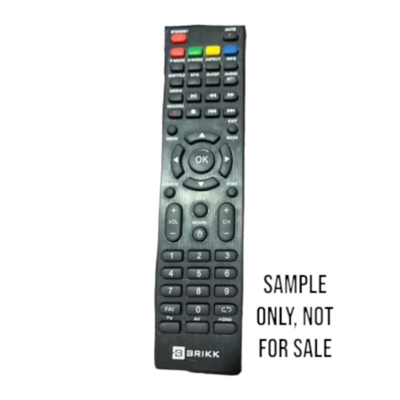 BRIKK Remote, Replacement Remote for BRIKK TV | Shopee Philippines