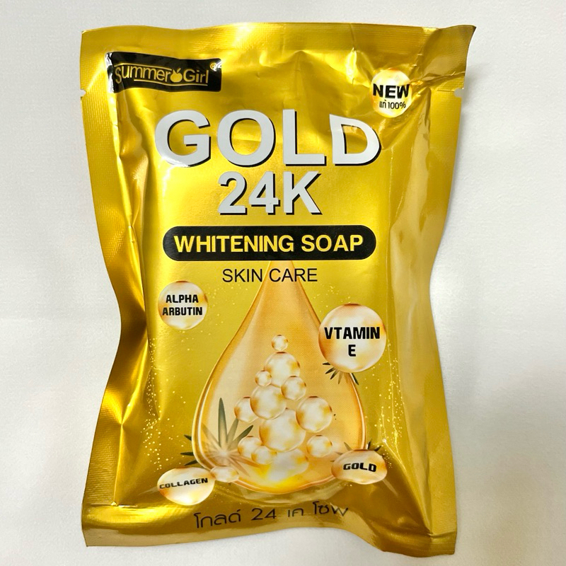 GOLD 24k WHITENING SOAP FROM THAILAND | Shopee Philippines