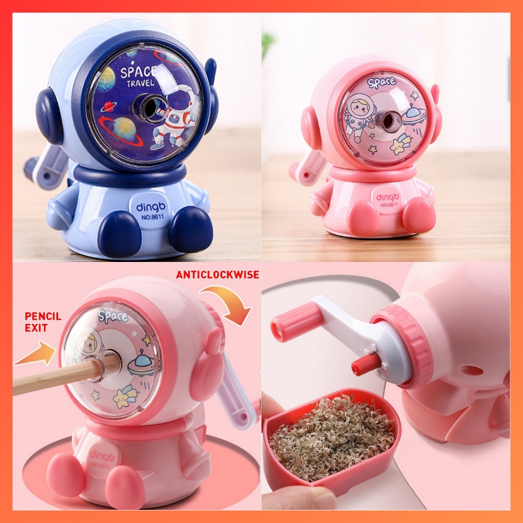 COD Kids Astronaut Cartoon Design Creative School Sharpener Manual for ...