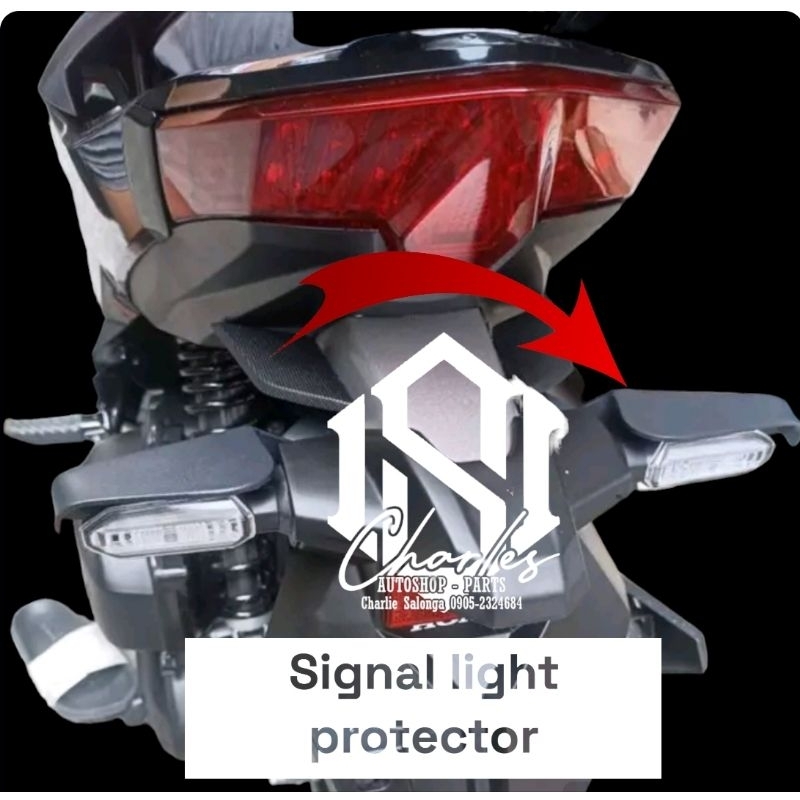 Rear Signal Light Protector (CLICK V2/V3/V4 and ADV 150) | Shopee ...