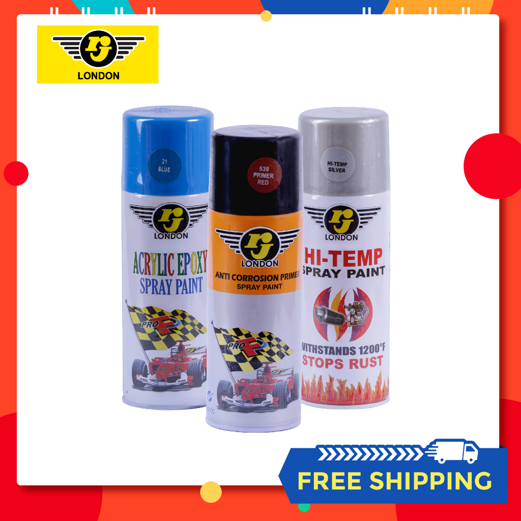 RJ ANTI-CORROSION PRIMER SPRAY PAINT | Shopee Philippines