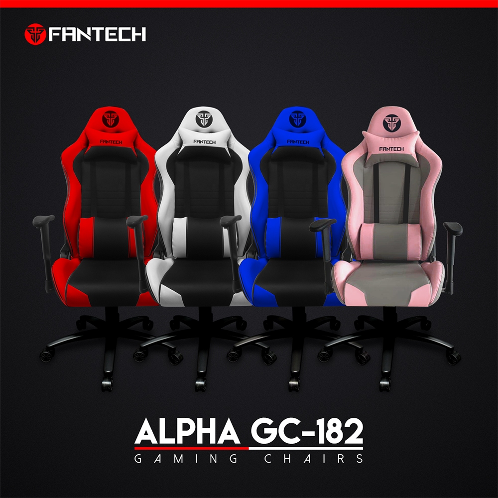Fantech Alpha GC-182 Gaming Chair Leather with Tilt Mechanism and ...