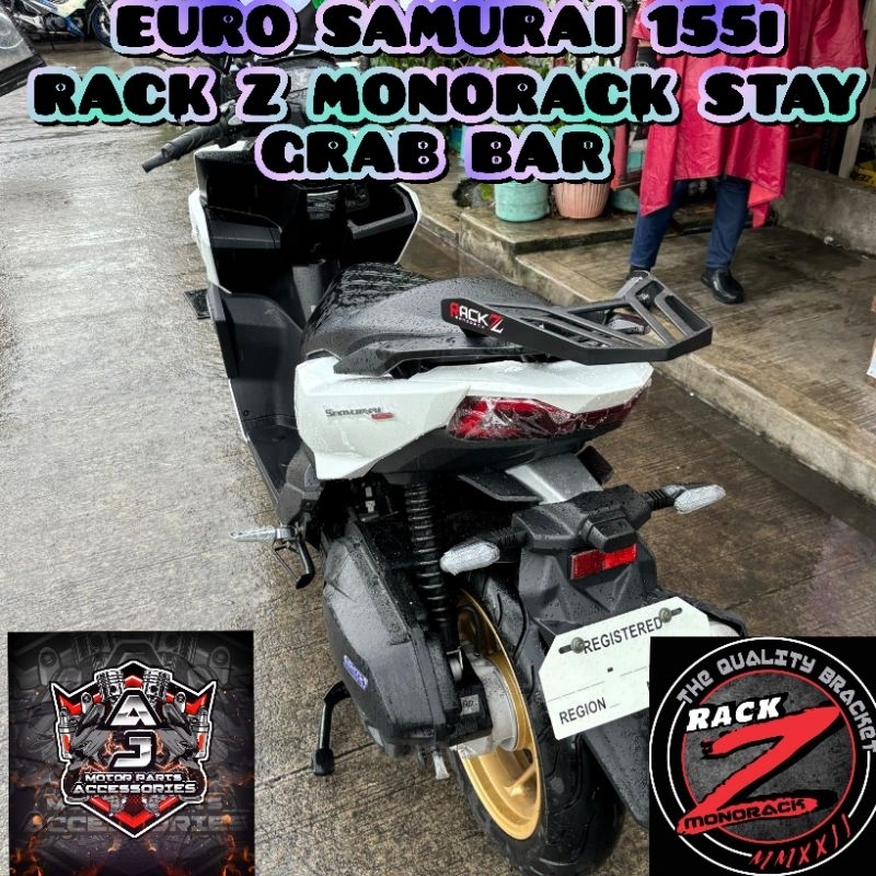 EURO SAMURAI 155i RACK Z MONORACK STAY GRAB BAR | Shopee Philippines