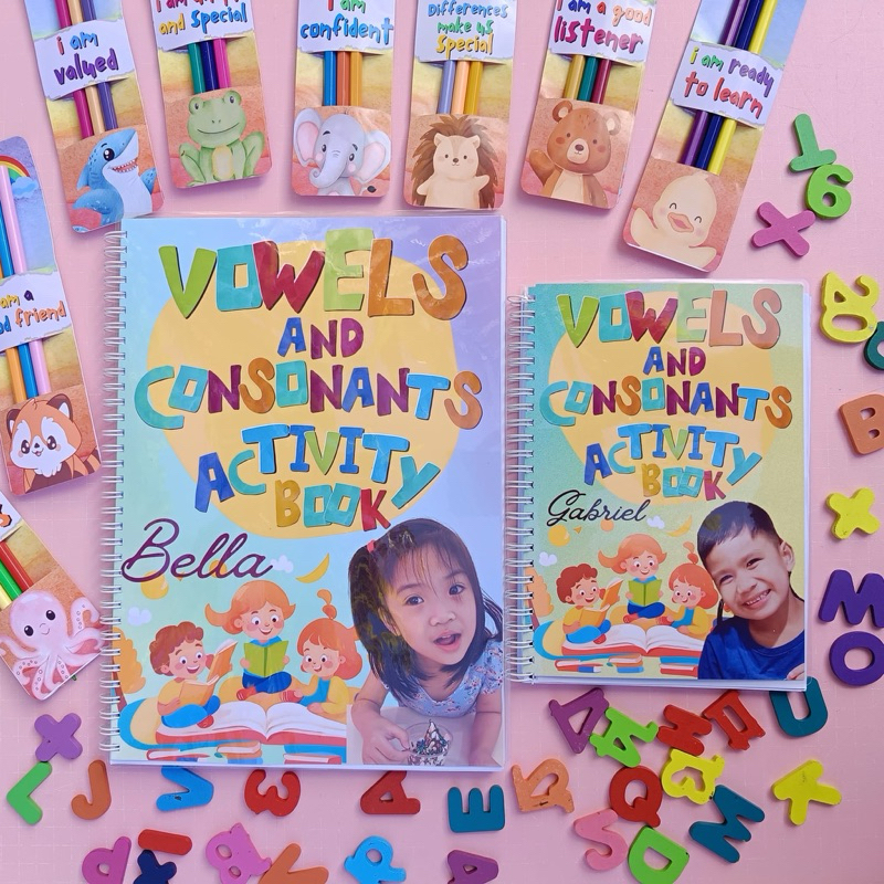 VOWELS AND CONSONANTS ACTIVITY BOOK | Shopee Philippines