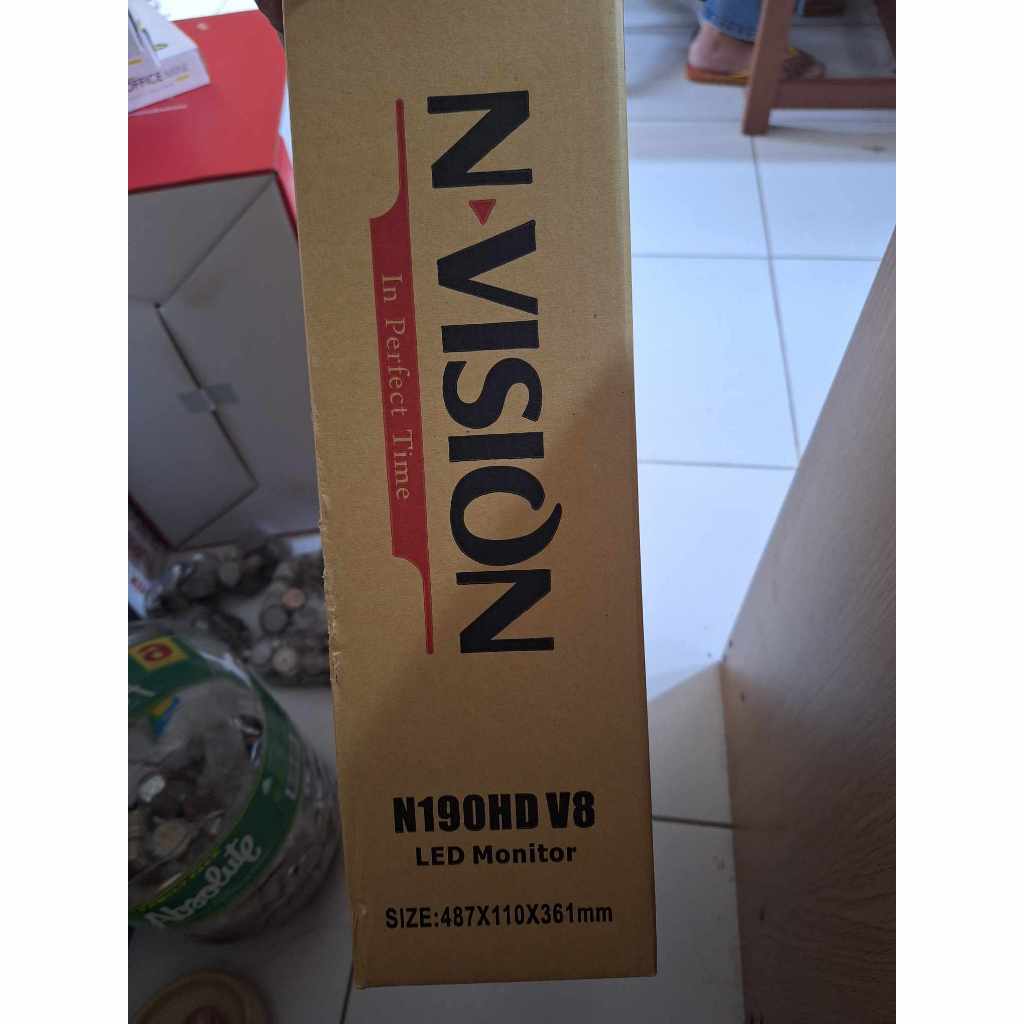 NVISION N190V8 19" LED MONITOR BRANDNEW 1 YEAR WARRANTY | Shopee ...