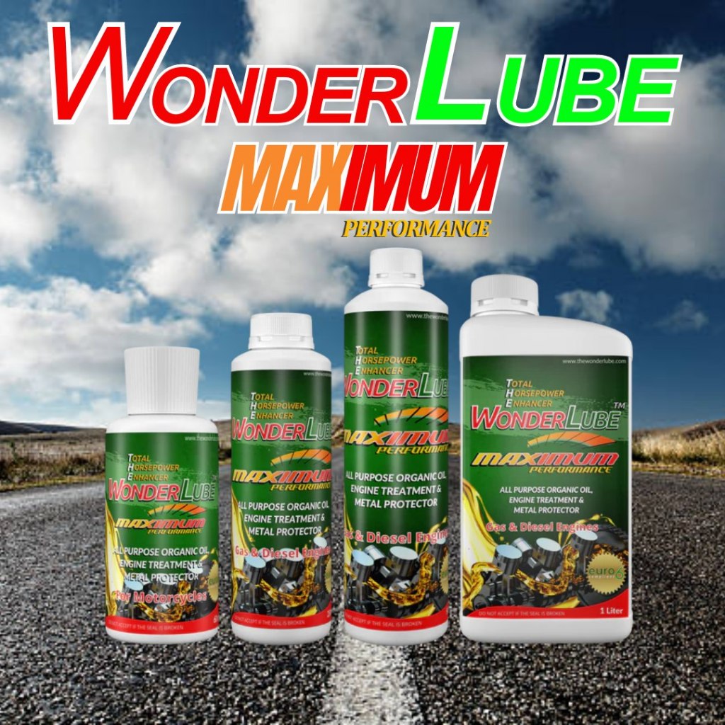 The Wonderlube Maximum Performance Oil Enhancer 250ml - 60ml | CASH ON ...