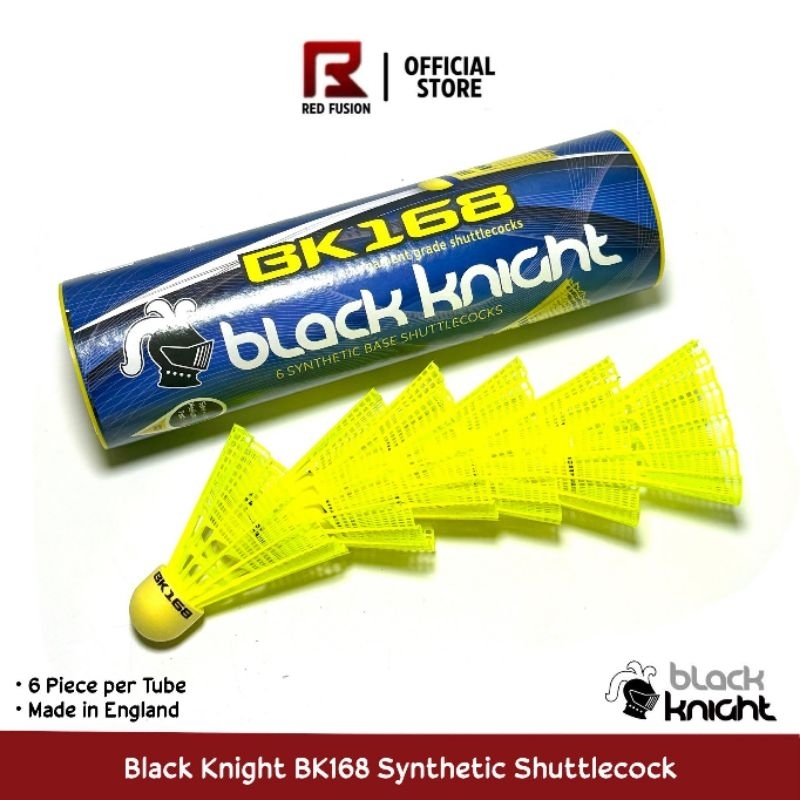 Black Knight BK168 6pcs Synthetic Shuttlecocks England Made | Shopee ...