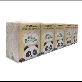 Bamboo Mini Hankies 3ply 10 sheets 10 packs | Shopee Philippines