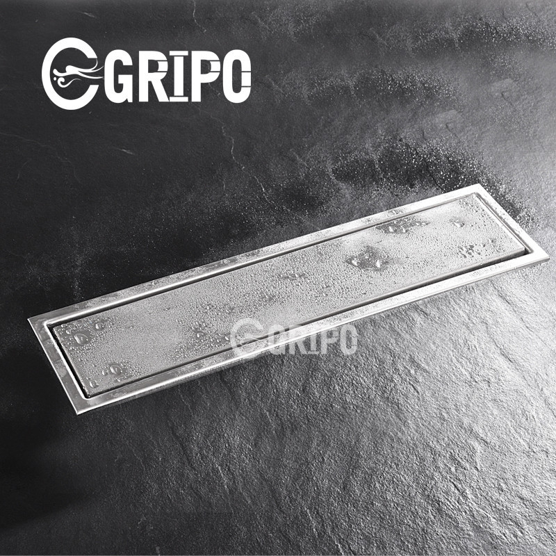 GRIPO 304 Stainless High quality Linear Shower Floor Drain Long floor ...