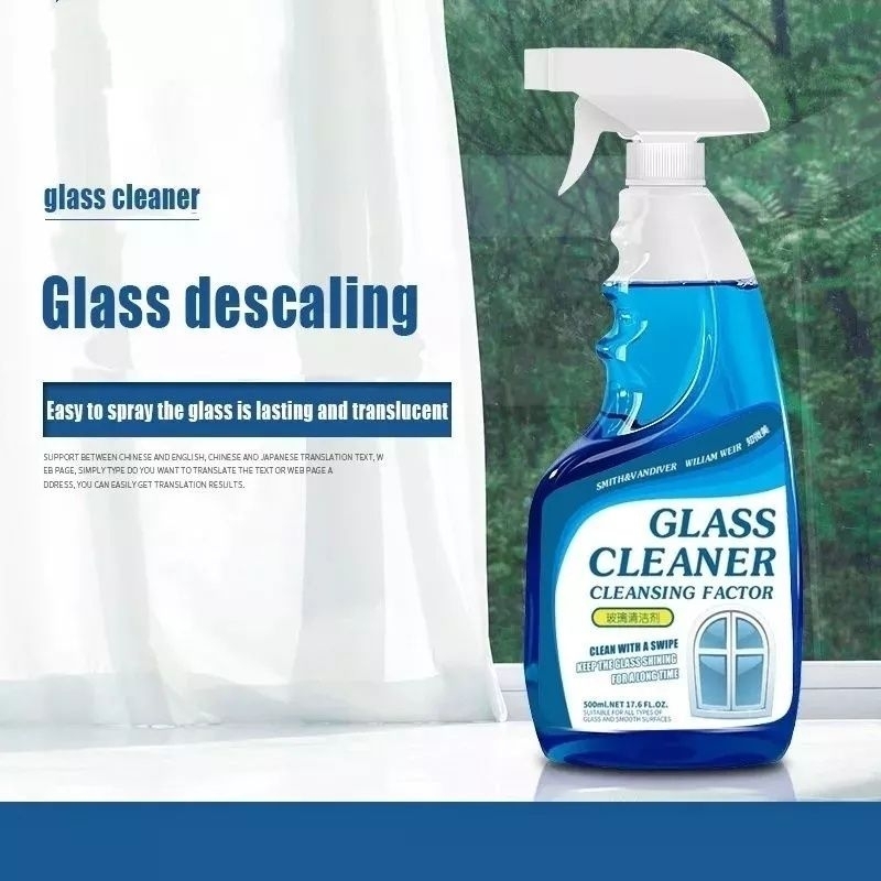 Glass Cleaner Wipe Glass Water Strong DescalingCleaning Glass Mirror ...