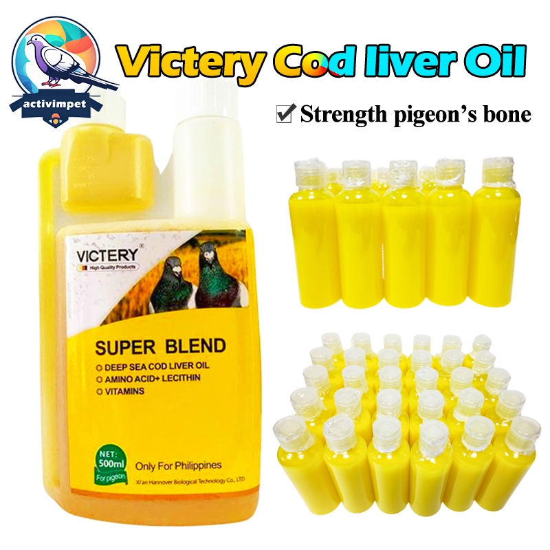 Victery Super Blend Deep Sea Cod Liver Oil Premium for Pigeons to make ...