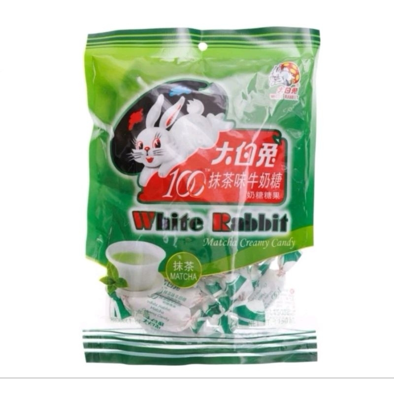 WHITE RABBIT MATCHA CANDY 150G | Shopee Philippines