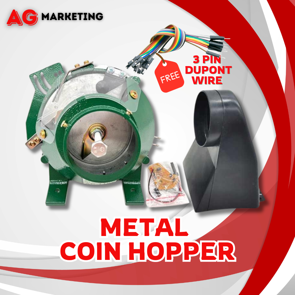 Green Metal Coin Hopper 220v Best for Coin Changer / Bill changer /Coin ...
