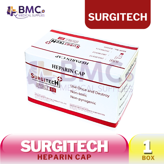 Heparin Cap Heplock (Sold Per Box) | Shopee Philippines