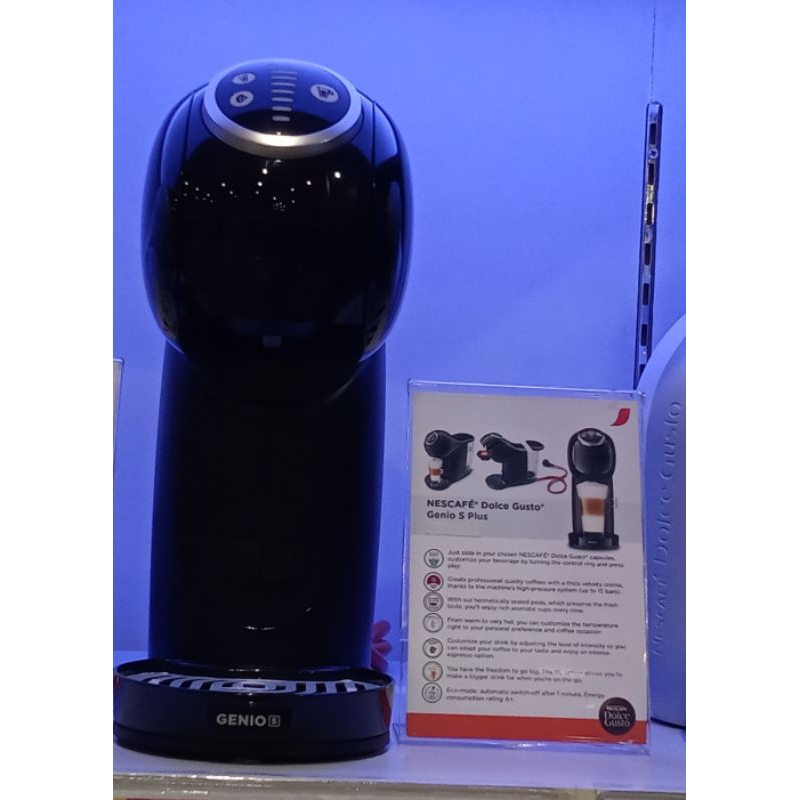 Nescafe Dolce Gusto GS 1003 Machine Genio S Plus Piano Black | Shopee ...