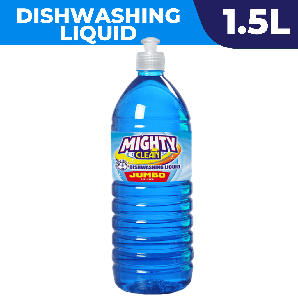 Mighty Clean Dishwashing Liquid Antibacterial Blue - (DWL blue) - 1.5 ...