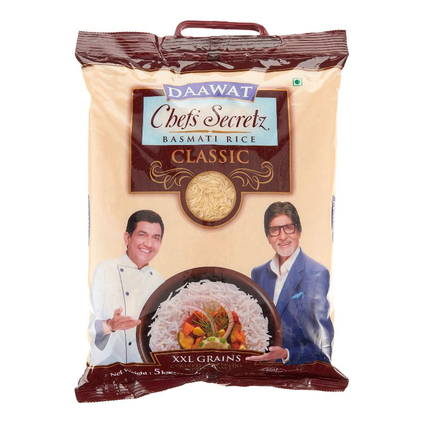 Daawat Select Chef's Secretz Classic Basmati Rice 5kg | Shopee Philippines