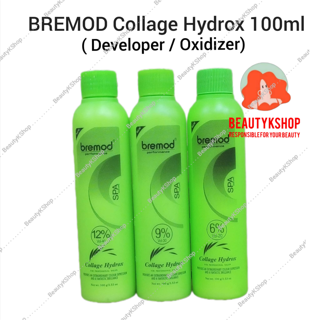 Bremod Collage Hydrox Oxidizing Cream Developer 100ML | Shopee Philippines