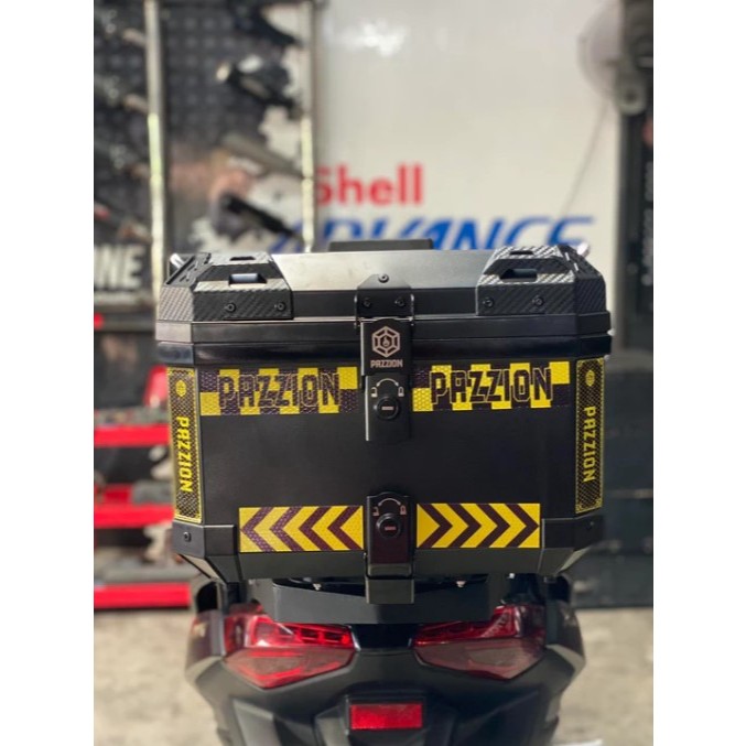 Z1 Moto High Quality Hard Plastic Mutarru Top Box 45L With K3 Bracket ...