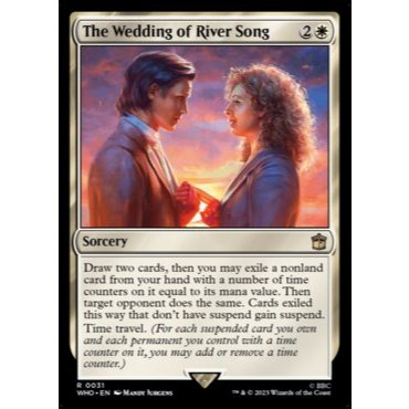The Wedding of River Song - Universes Beyond: Doctor Who (WHO) - WHITE ...