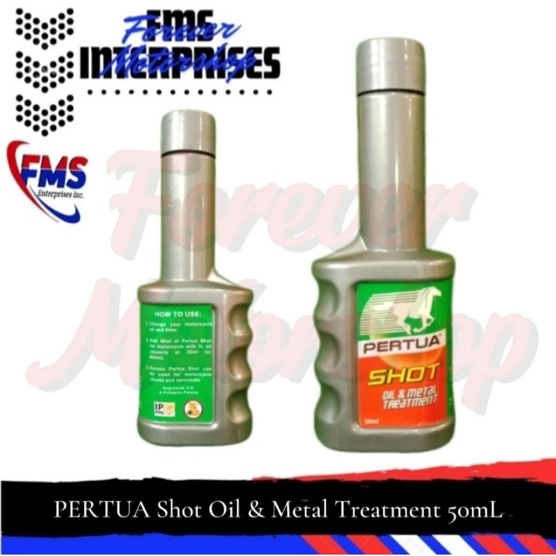 PERTUA Shot Oil & Metal Treatment 50mL | Shopee Philippines