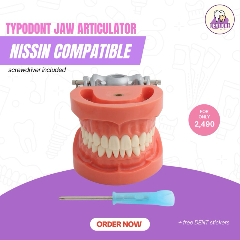 TYPODONT JAW ARTICULATOR ( NISSIN COMPATIBLE ) | Shopee Philippines