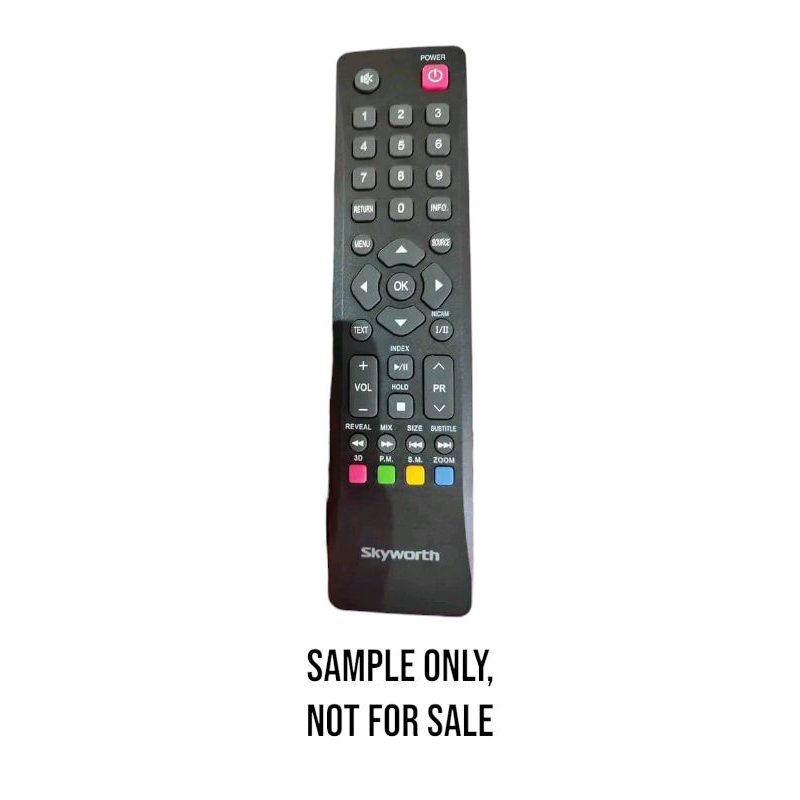 Skyworth LED TV Remote / Replacement Remote for Skyworth basic LED TV ...