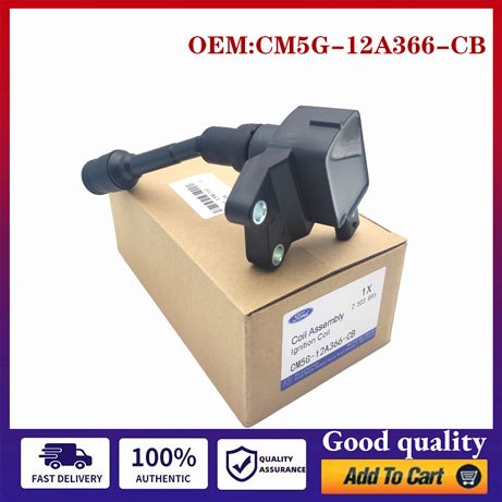 Boutique Ignition Coil Ford Fiesta Ecoboost 1.0L CM5G 12A366 CB CM5G ...