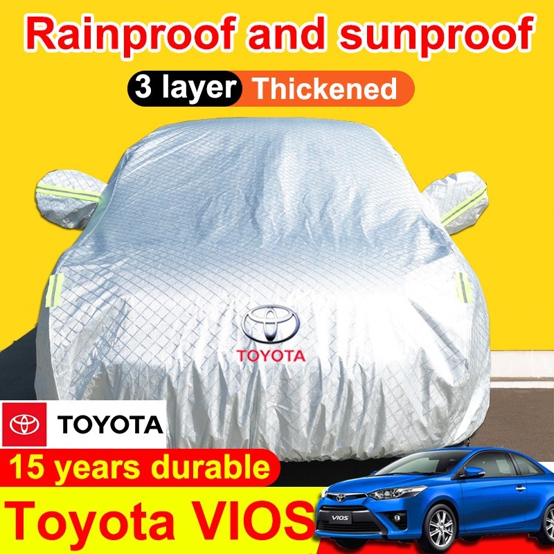 toyota vios car cover sedan waterproof and sunproof suv hatchback ...