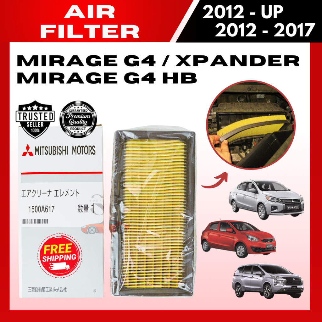 SALE! AIR FILTER for MITSUBISHI MIRAGE G4 / MIRAGE G4 HB (2012-UP ...