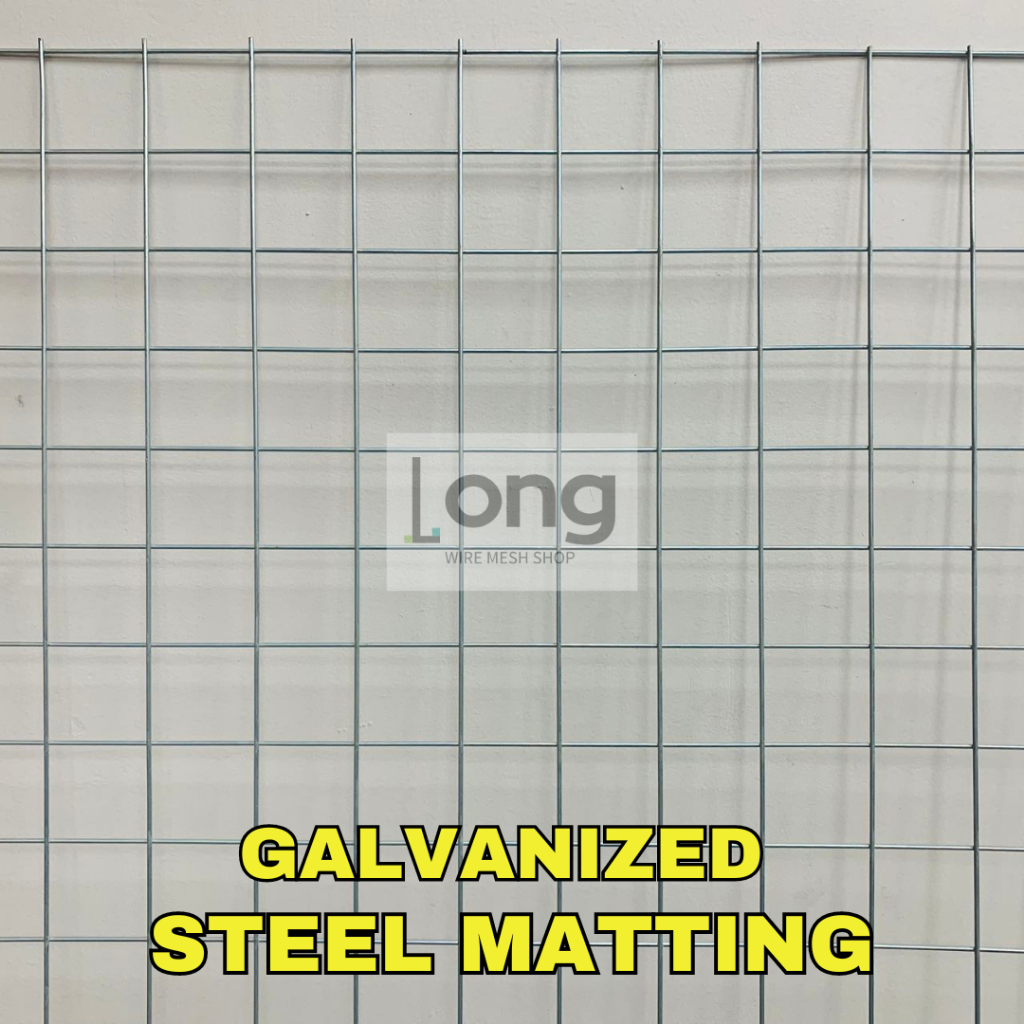 2ftx4ft Galvanized Steel Matting Wire Mesh 2.5-4.5mm Thick Galvanized ...