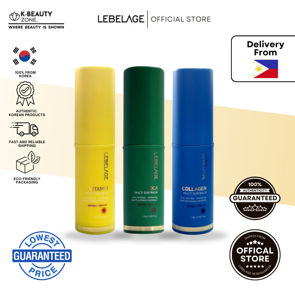 LEBELAGE Multi Sun Balm SPF50+ PA+++ 50g | Shopee Philippines