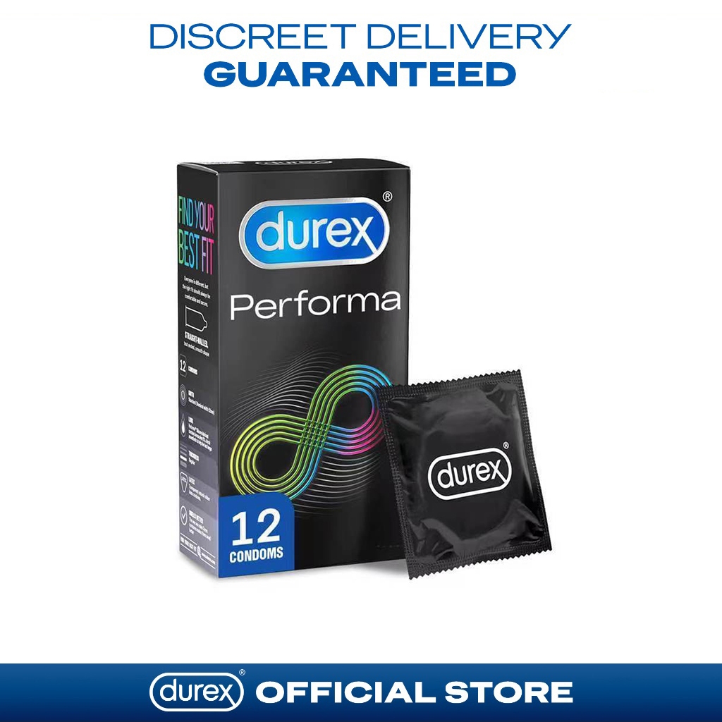 Condoms Durex Performa Extended Pleasure Lubricated Condoms 12s | Shopee Philippines