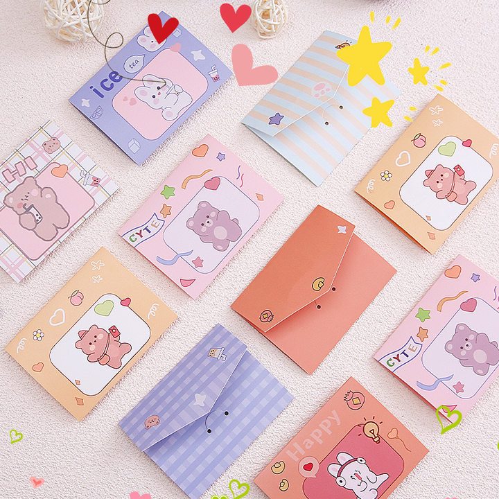 【Free gift Card】Greeting Card Wish Card Birthday Thank You Card ...